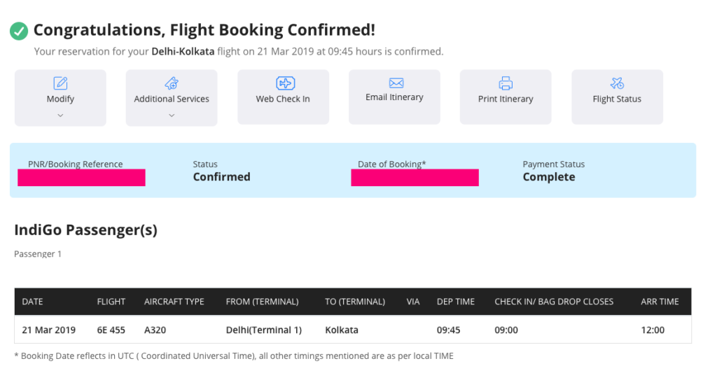元インド駐在員が分かりやすく紹介！インドの人気LCC インディゴ(IndiGo)の予約方法 | 元インド駐在員 夏葵のブログ